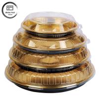 China Disposable Round Take Away Sushi Box Container For Fresh Dining Experience for sale