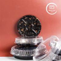 China Convenient Single And Multi Cell Large Disc Disposable Sushi Trays For Varied Dining Needs for sale