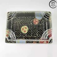 China Premium Design Embossing Plastic Sushi Tray Blister Pack At Competitive Prices for sale