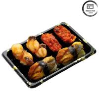 China Disposable Japanese Sushi Trays PS Material Customizable Size Factory Direct Pricing for sale