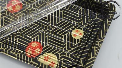 China Disposable Japanese Sushi Trays PS Material Customizable Size Factory Direct Pricing for sale