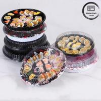 China Blister Salad Box Takeaway Convenient And Eco Friendly Plastic Sushi Container for sale