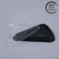 China Professional Clear Custom Baking Tray Eco Friendly PET Cake Box 50C for sale