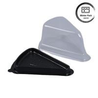 China Professional Clear Custom Baking Tray Eco Friendly PET Cake Box 50C for sale