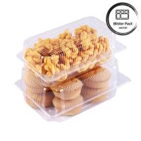China Disposable Plastic Pastry Box for Baking Cake Convenient and Eco Friendly for sale