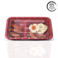 China Custom 2-3-4 Compartment PP Hot Food Takeaway Bento Boxes Eco Friendly Rectangular for sale