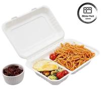 China Takeaway PP Disposable Plastic Lunch Box Meal Prep Clamshell Hinged Lid Design for sale