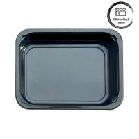 China CPET 4 Compartment Frozen Food Tray with Sealing Films for Ready to Cook Meals for sale