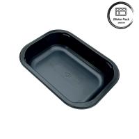 China CPET 4 Compartment Frozen Food Tray with Sealing Films for Ready to Cook Meals for sale