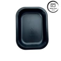 China CPET 4 Compartment Frozen Food Tray with Sealing Films for Ready to Cook Meals for sale
