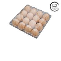 China 20 24 30 Cell PET Clear Plastic Egg Blister Tray with Lid for Chicken Quail Eggs Packaging for sale
