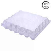 China Customized Size PET Egg Blister Tray Disposable Vacuum Formed Plastic Trays for sale