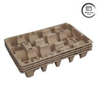 China Biodegradable Molded Paper Egg Tray Cartons Recyclable Quality Packaging With 30 Holes for sale