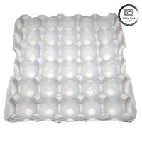 China Biodegradable Molded Paper Egg Tray Cartons Recyclable Quality Packaging With 30 Holes for sale