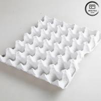China Biodegradable Recycled Paper Egg Tray 30 Holes Customizable Eco Friendly Egg Storage for sale