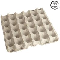 China Biodegradable Recycled Paper Egg Tray 30 Holes Customizable Eco Friendly Egg Storage for sale