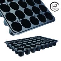 China Versatile Germination Plastic Seed Starting Trays In 32 To 288 Cells for Vegetable for sale