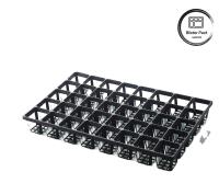China Multi Size Plastic Seedling Trays 6 12 20 24 40 Cells Durable Reusable for Gardening for sale