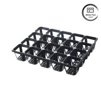 China Multi Size Plastic Seedling Trays 6 12 20 24 40 Cells Durable Reusable for Gardening for sale