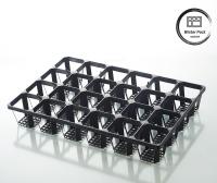 China Multi Size Plastic Seedling Trays 6 12 20 24 40 Cells Durable Reusable for Gardening for sale