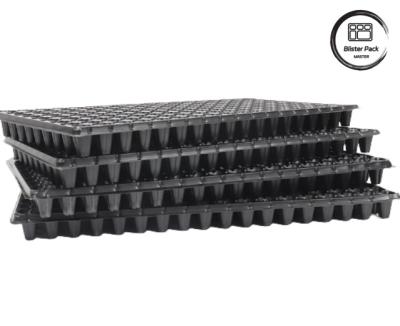 China Durable Plastic Seedling Trays 32 to 200 Cells for Vegetable and Flower Germination for sale