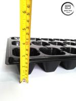 China Plastic Nutrition Seeding Tray for Nursery Plants 128 Holes Reusable Seedling Tray for sale