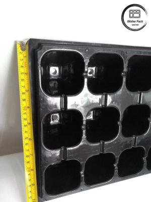 China Plastic Nutrition Seeding Tray for Nursery Plants 128 Holes Reusable Seedling Tray for sale