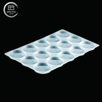 China Customized Transparent PET Disposable Plastic Biscuit Tray for Cookie Packaging -20 to 50°C for sale