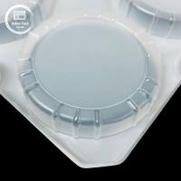 China Factory OEM PP Blister Tray with Cover for Beverage Bottles and Yogurt Cups -20 to 100°C for sale