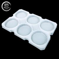China Factory OEM PP Blister Tray with Cover for Beverage Bottles and Yogurt Cups -20 to 100°C for sale