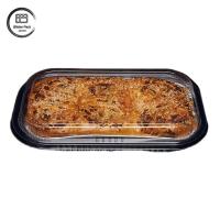 China Customized Disposable Transparent Plastic Food Container For Biscuit And Dessert Packaging for sale