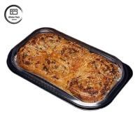 China Customized Disposable Transparent Plastic Food Container For Biscuit And Dessert Packaging for sale