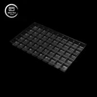 China 50 Grid Vacuum Formed Plastic Tray for Small Transformer Storage PS Material 15 Day Lead Time for sale