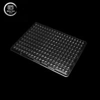 China PET 200-Grid Vacuum Tray for Small Electronic Components, Anti-Static Customized Packaging for sale