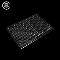 China PET 200-Grid Vacuum Tray for Small Electronic Components, Anti-Static Customized Packaging for sale
