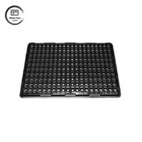 China PET 200-Grid Vacuum Tray for Small Electronic Components, Anti-Static Customized Packaging for sale