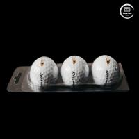 China Custom 12-Clear Plastic Blister Clamshell Packaging for Golf Balls, Wholesale Display Packaging for sale