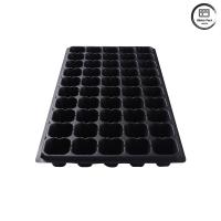 China 50 Cell Plug Seed Tray Durable Plastic Nursery Seedling Starter Tray for Plant Propagation for sale