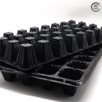 China 50 72 Cell Plastic Seedling Tray Cabbage Seedling Pots for Nursery Plants Flower Propagation for sale