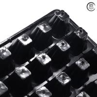 China 50 72 Cell Plastic Seedling Tray Cabbage Seedling Pots for Nursery Plants Flower Propagation for sale