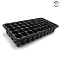 China 50 72 Cell Plastic Seedling Tray Cabbage Seedling Pots for Nursery Plants Flower Propagation for sale