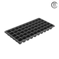 China Custom Plastic Breathable Seedling Sprouting Tray, 50-Cell Nursery Tray For Seed Germination for sale