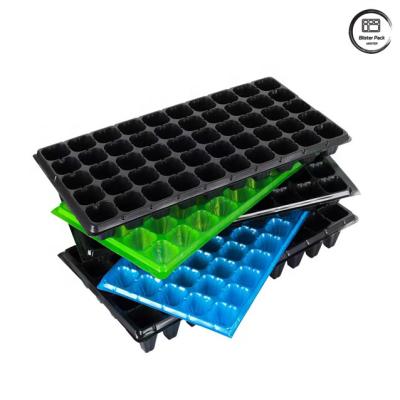 China Plastic Nursery Pot Seedling Tray 50 Cell Seed Starter Pot for Garden Plant Propagation for sale