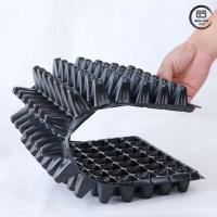 China Plastic Nursery Pot Seedling Tray 50 Cell Seed Starter Pot for Garden Plant Propagation for sale