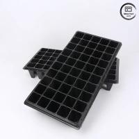 China 50 Cell Deep Seedling Tray Durable Plastic Tree Propagation Tray for Nursery Garden for sale