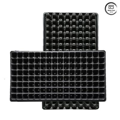 China 50-Cell Plastic Seedling Propagation Tray for Greenhouse Use Durable Reusable 50 Cells for sale