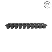 China 50 Hole PS Seedling Tray Black Industrial Durable Lightweight for Optimal Growth for sale