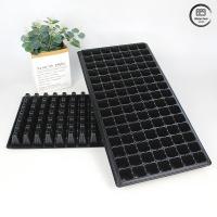 China 50 Cell Seedling Tray Black Custom Color Sturdy Design for Agriculture for sale