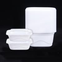 China Blister Pack Master Thickened Square Disposable Takeout Box 500ml to 1500ml Microwave Safe for sale