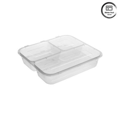 China Microwave Safe Disposable Bento Lunch Box 500-1500ml Leak-Proof Takeaway Container for sale